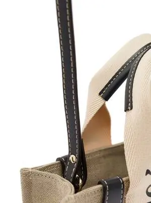 Chloé Woody Tote Bag - Cream