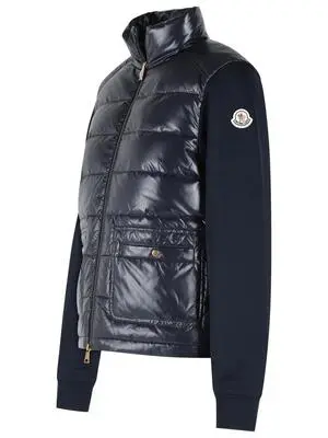 Moncler Cotton Blend Padded Sweater