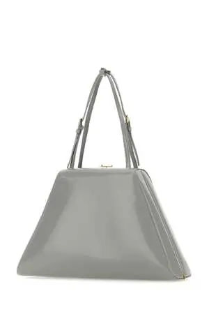 Prada Light Grey Leather Handbag