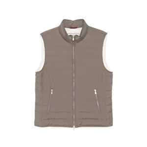 Brunello Cucinelli Quilted Gilet - Green