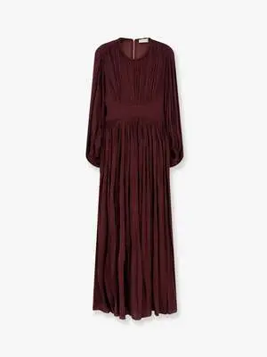 Zimmermann Luna Billow Stretch Viscose Long Dress - Multicolor