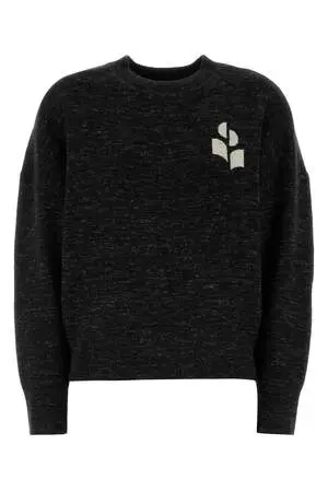 Isabel Marant Étoile Melange Viscose Blend Atlee Sweater - Black