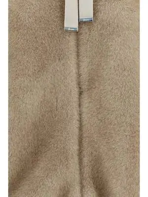 Herno Hooded Jacket In Eco-fur - Cream