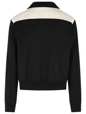 Amiri Virgin Wool Blend Varsity Jacket - Black