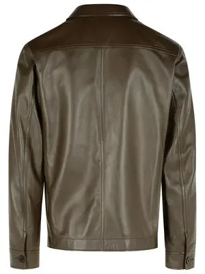 TOM FORD Tobacco Leather Jacket