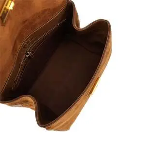 Dolce & Gabbana Suede Leather 'my Sicily' Bag - Brown
