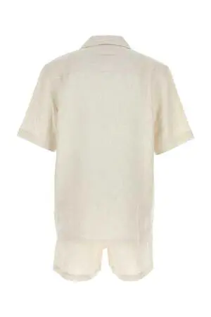 Zegna Embroidered Linen Pyjama