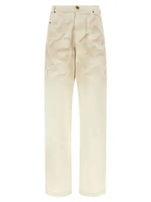 WILLY CHAVARRIA Bad Boy' Denim Jeans - Cream