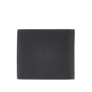 Thom Browne Grained Leather Bi-fold Wallet - Black