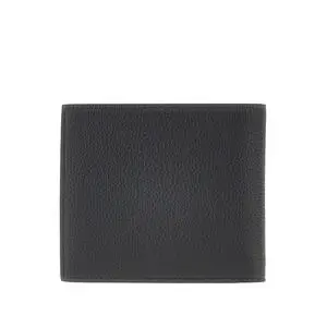 Thom Browne Grained Leather Bi-fold Wallet - Black