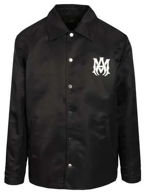Amiri Printed Shirt Jacket - Black