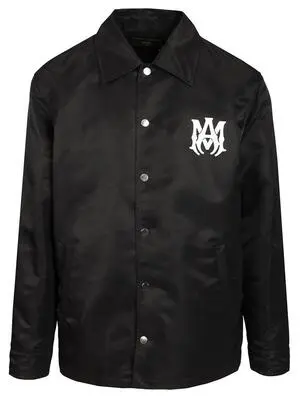 Amiri Printed Shirt Jacket - Black