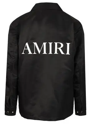Amiri Printed Shirt Jacket - Black