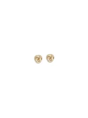 SELF-PORTRAIT Small Knot Earrings - Gold