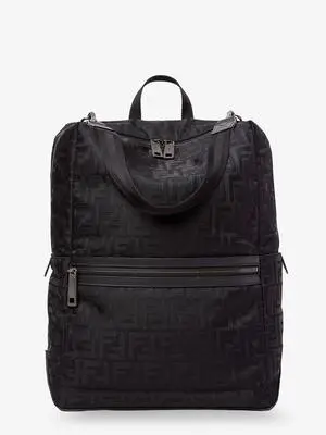 Fendi Padded Ff Nylon Lui Backpack - Multicolor