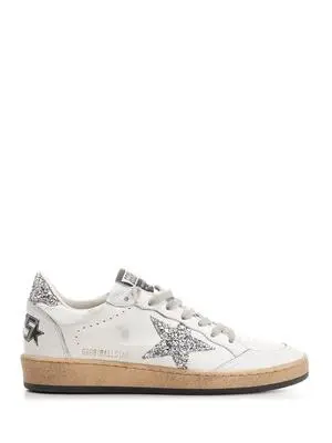 GOLDEN GOOSE Ball Star Sneakers - Silver