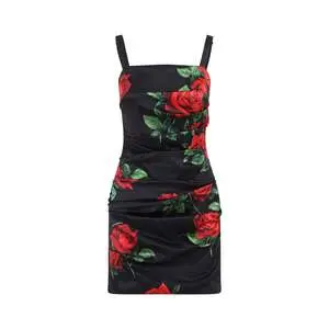 Dolce & Gabbana Rose Rosse Mini Dress