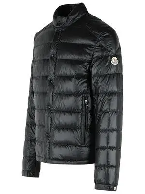 Moncler Selves' Short Polyamide Down Jacket - Black
