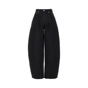Jacquemus Ovalo' Denim Pants - Black