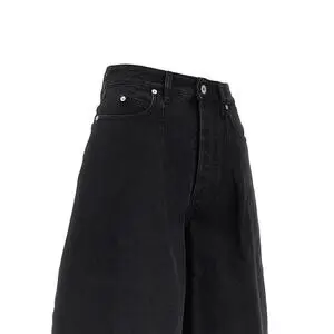 Jacquemus Ovalo' Denim Pants - Black