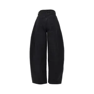 Jacquemus Ovalo' Denim Pants - Black