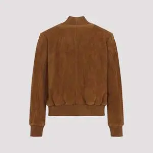 AMI Paris Suede Zipped Jacket