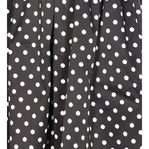 GANNI Polka Dots Satin Mini Dress