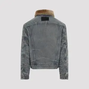 Acne Studios Regenerative Cotton Denim Trucker Jacket