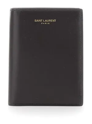 Saint Laurent Pelle Bicolor Wallet - Brown