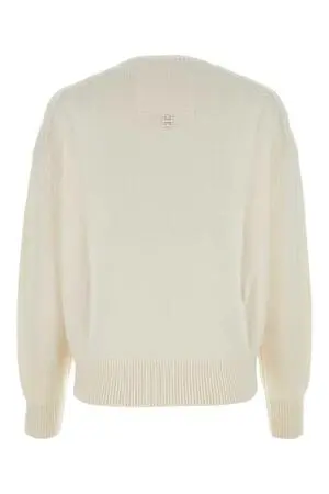 Givenchy Ivory Cashmere Sweater - White