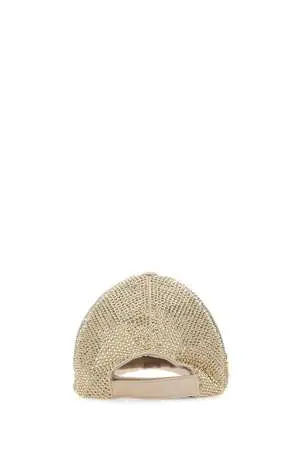 Prada Embellished Duchesse Baseball Cap