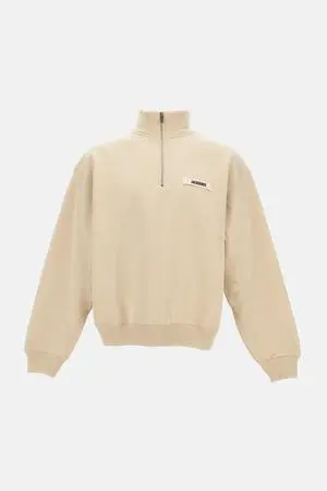 Jacquemus Gros Grain Sweatshirt With Zip - Multicolor