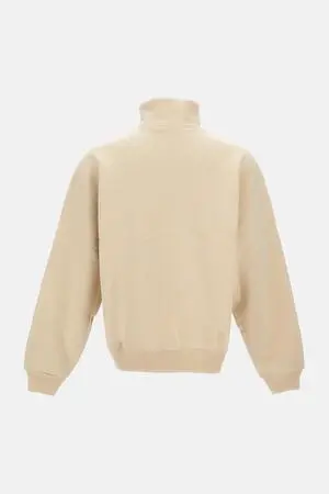 Jacquemus Cotton High Neck Sweatshirt With Zip - Multicolor