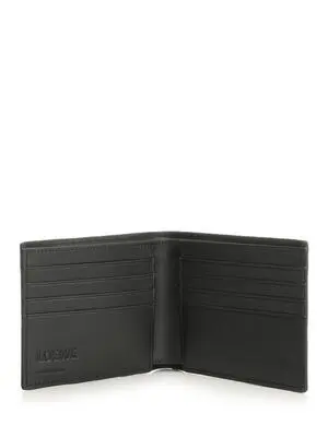 Loewe Puzzle Bifold Wallet In Grained Calfskin