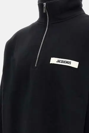 Jacquemus Zip Sweatshirt 'le Camionneur Gros Grain