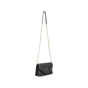 Saint Laurent Quilted Lambskin Shoulder Bag