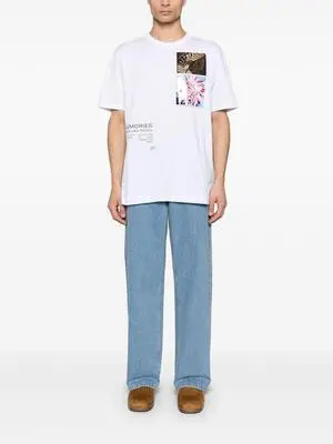 Dries Van Noten Heer Pr 1600 M.k.ss.t-shirt Whi