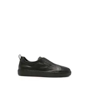 Santoni Trainers Slip-ons - Black