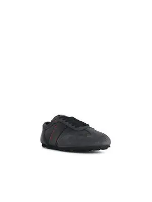 Marni Softy Soccer' And Grey Leather Sneakers