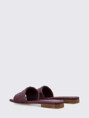 Bottega Veneta Leather Sandals - Red