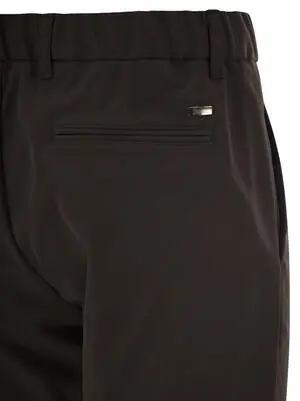 Herno Technical Fabric Drawstring Trousers - Brown