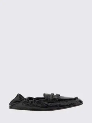 Miu Miu Leather Loafer - Black