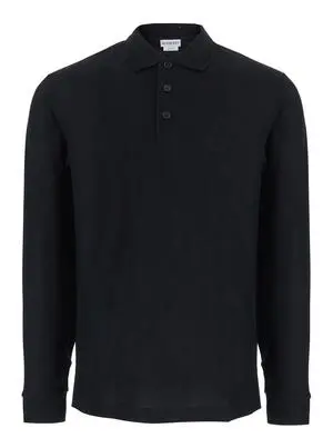 Burberry Eddie Ekd Long Sleeve Polo Shirt - Multicolor