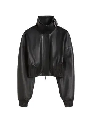 Sportmax Leather Jacket - Multicolor