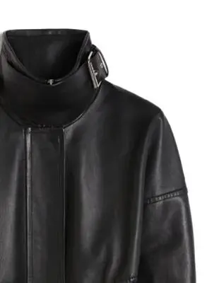 Sportmax Leather Jacket - Multicolor
