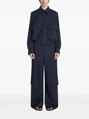 Dries Van Noten Piers Tris 1176 M.w.pants Nav