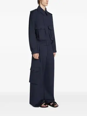 Dries Van Noten Piers Tris 1176 M.w.pants Nav
