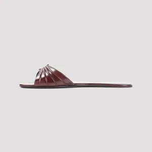 Saint Laurent Babylone Sandals - Red