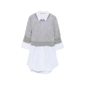 Alexander Wang Grey Knitwear Jumpers - Gray