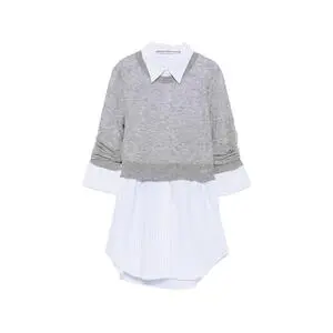 Alexander Wang Grey Knitwear Jumpers - Gray